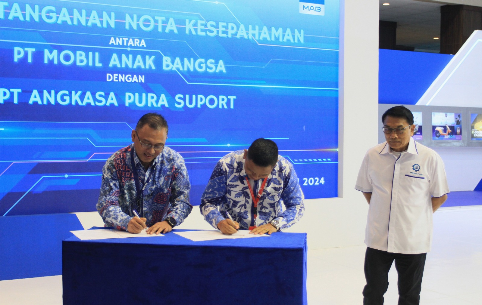 PEVS 2024: PT Mobil Anak Bangsa Menandatangani Nota Kesepahaman Dengan ...