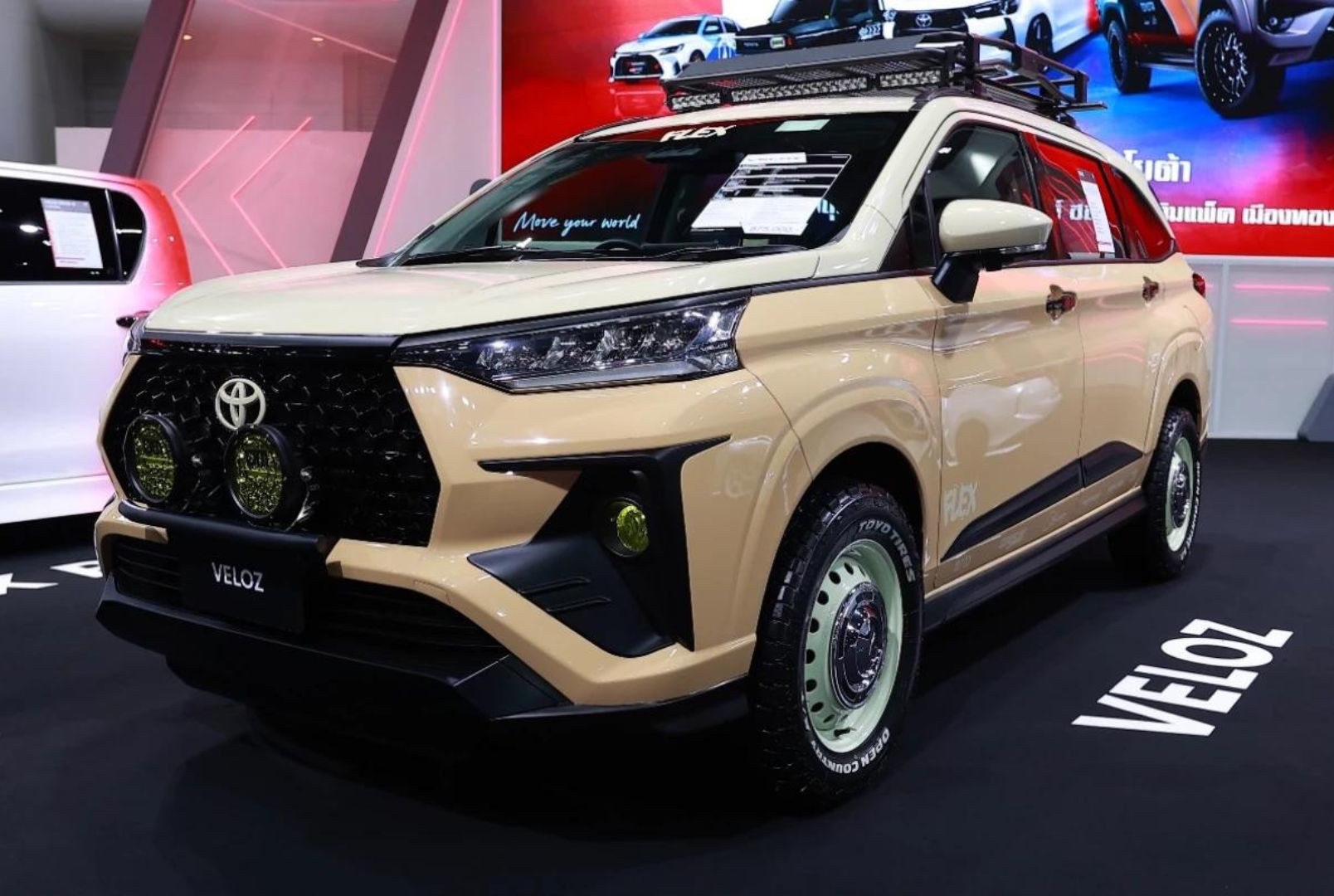 Modifikasi Toyota Veloz Flex & 2 Model Lainnya Di Bangkok Auto Salon