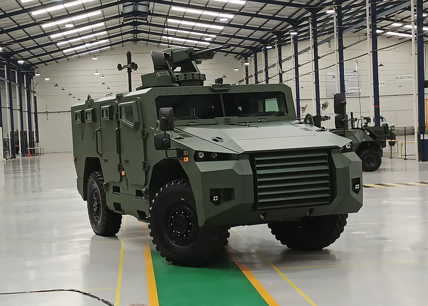 Spesifikasi APC P2 Tiger 4x4 Baru, Kendaraan Lapis Baja Canggih ...