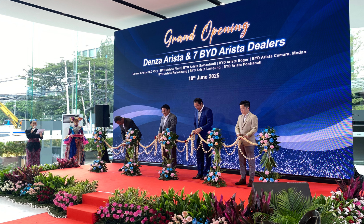 Arista Group Resmikan 7 Dealer BYD ARISTA Sekaligus – Moladin