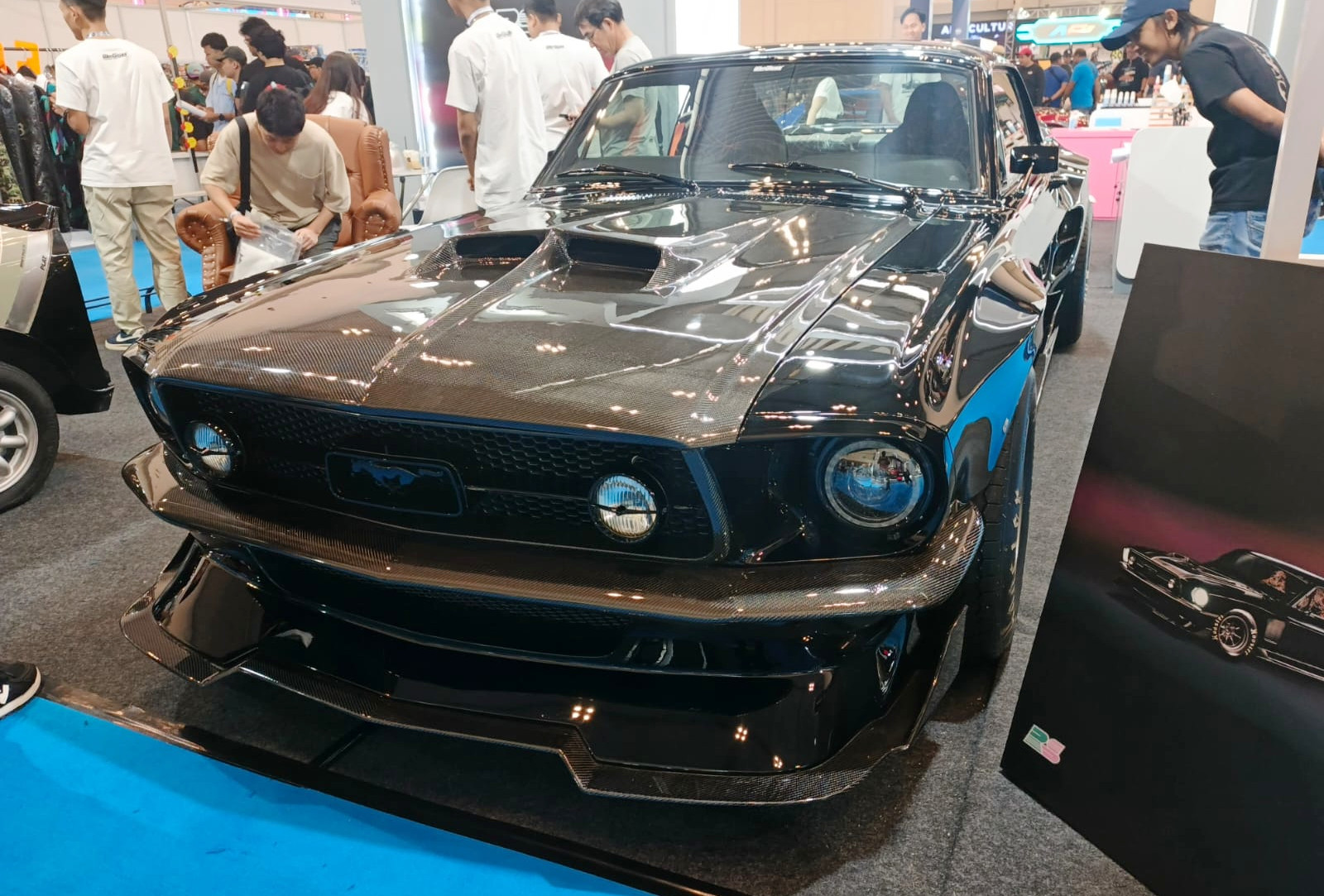 Restomod Ford Mustang Rifat Sungkar Tampil Di IMX 2025