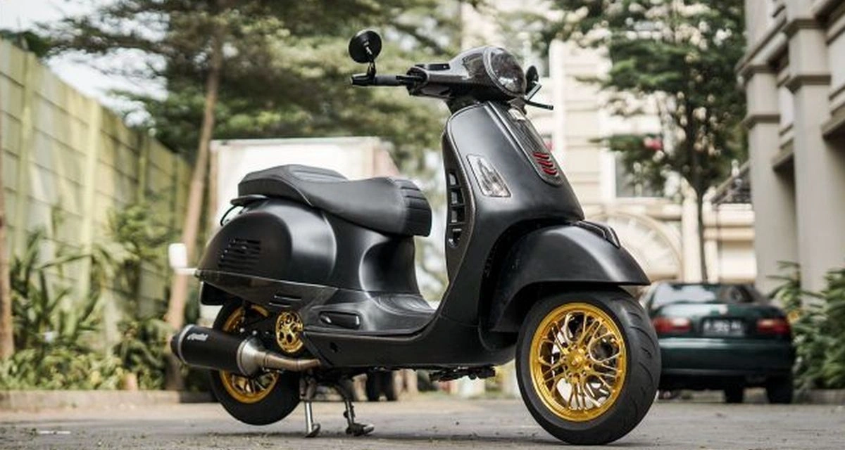 3 Ide Vespa Matic Modif Stylish Yang Mudah Ditiru