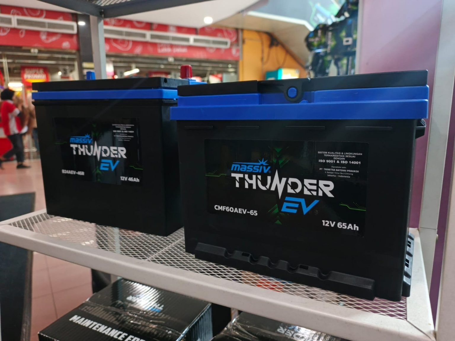 Aki Massiv Thunder EV Hadir Bidik Pengguna Mobil Listrik